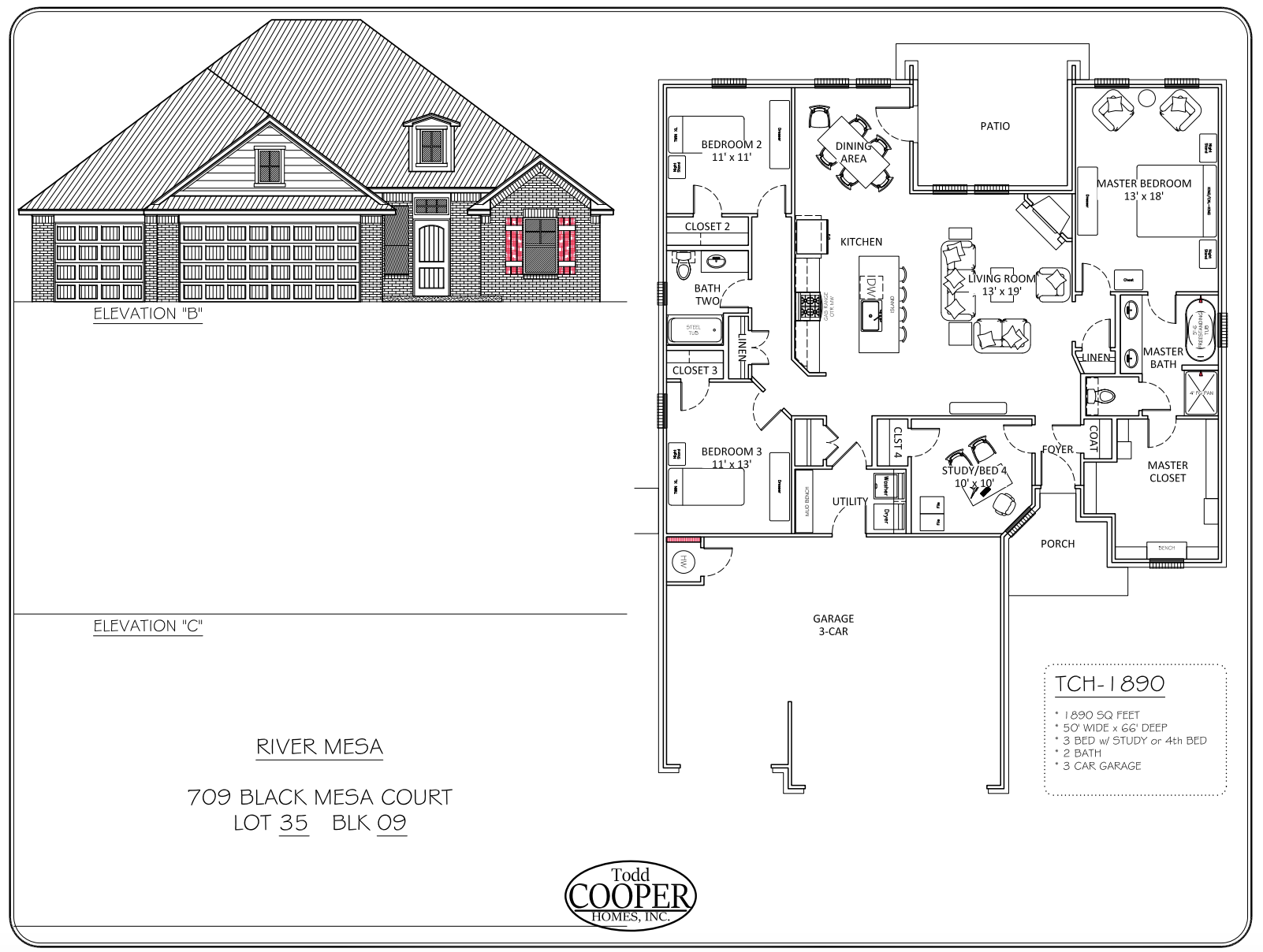 709 Black Mesa Court Yukon Oklahoma 73099 Todd Cooper Homes 709 Black Mesa Court Yukon Oklahoma 73099 Todd Cooper Homes